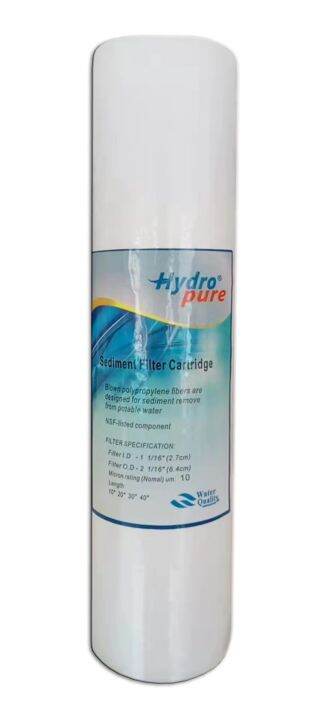 Hydropure Sediment Filter 10 Inches Slim 1、5、10、20Micron High Quality ...