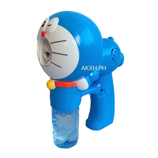 E|vHello Kitty Doraemon Automatic Bubble Gun Bubble Blaster Bubble Toy ...