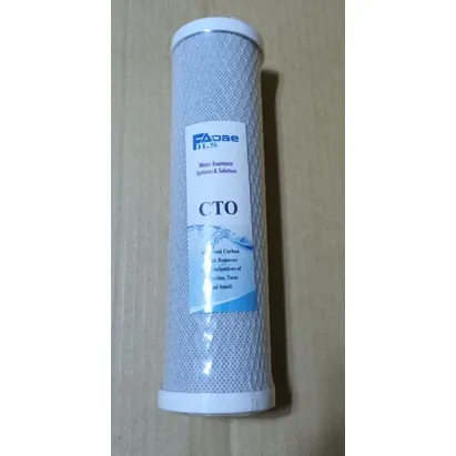 10 inch Universal Coconut Shell Compress Activated Carbon CTO Water ...