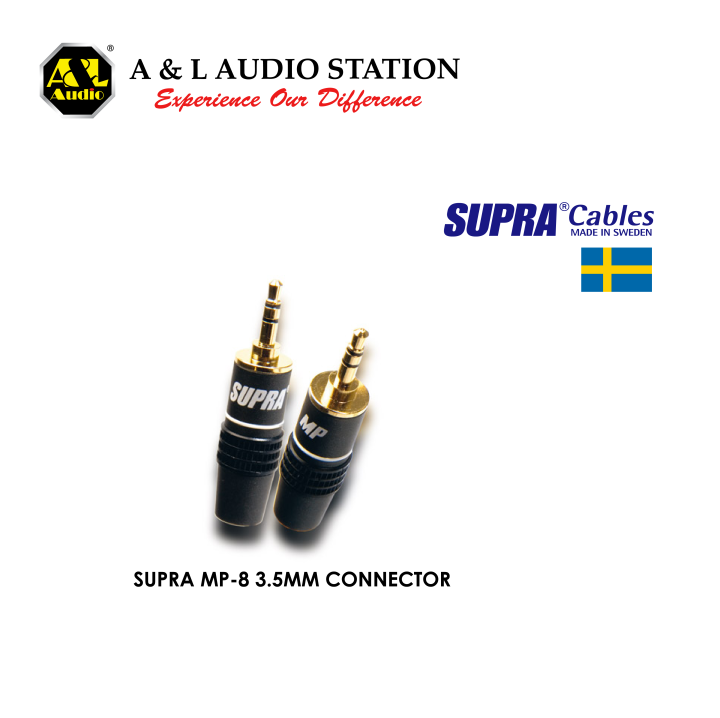SUPRA MP-8 3.5MM CONNECTOR (EACH) | Lazada