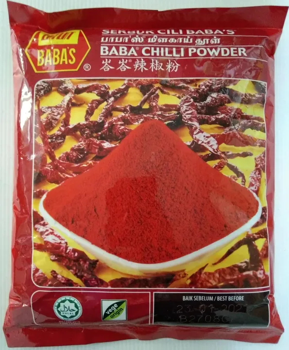BABAS SERBUK CILI 1KG | Lazada