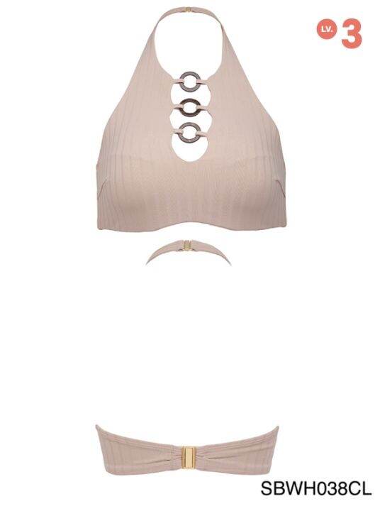 Sabina ชุดว่ายน้ำ รุ่น Swim รหัส SBWH038 สีเนื้ออ่อน | Lazada.co.th