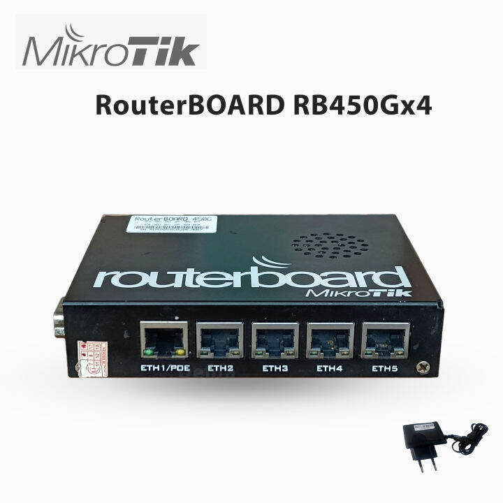 Router Mikrotik Routerboard RB450GX4 Gigabit Hotspot Normal | Lazada ...