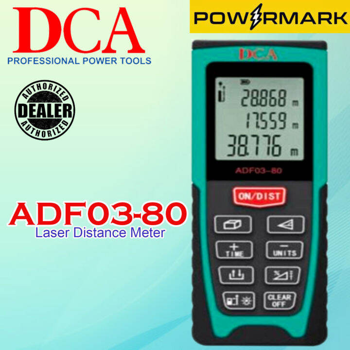DCA ADF03-80 Laser Distance Meter [POWERMARK | DMT] | Lazada PH