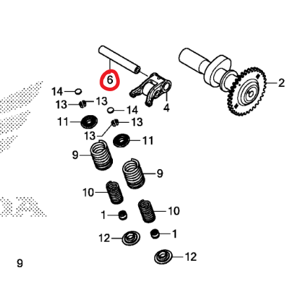HONDA RS150 RSX SAP ROCKER ARM SUP ROCKER ARM ORIGINAL PIN ROCKER | Lazada