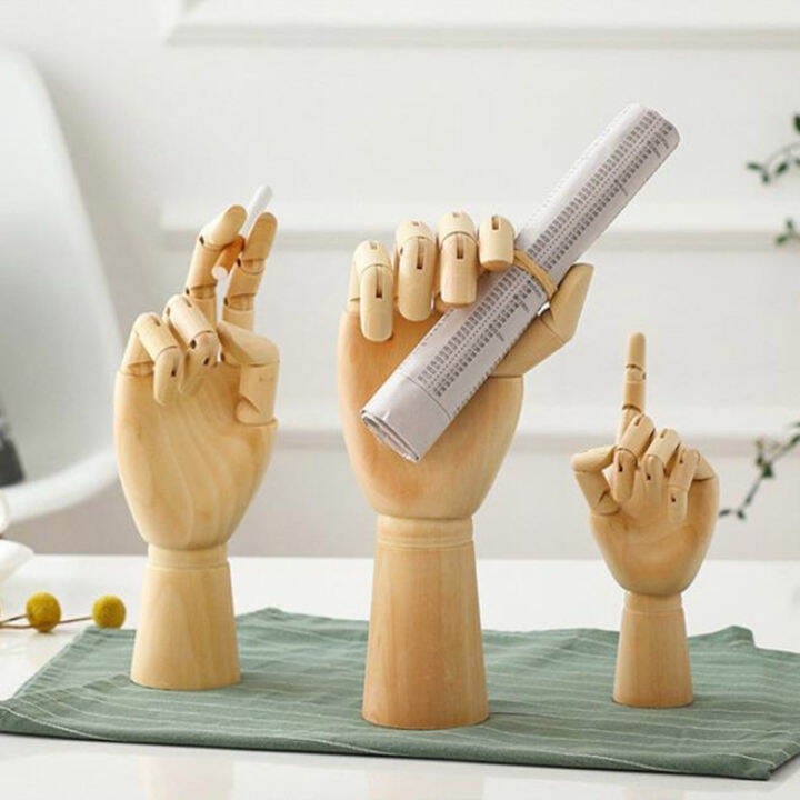 FUYU 7/10/12* Wooden Hand Drawing Mannequin Hand Movable Limbs Human ...