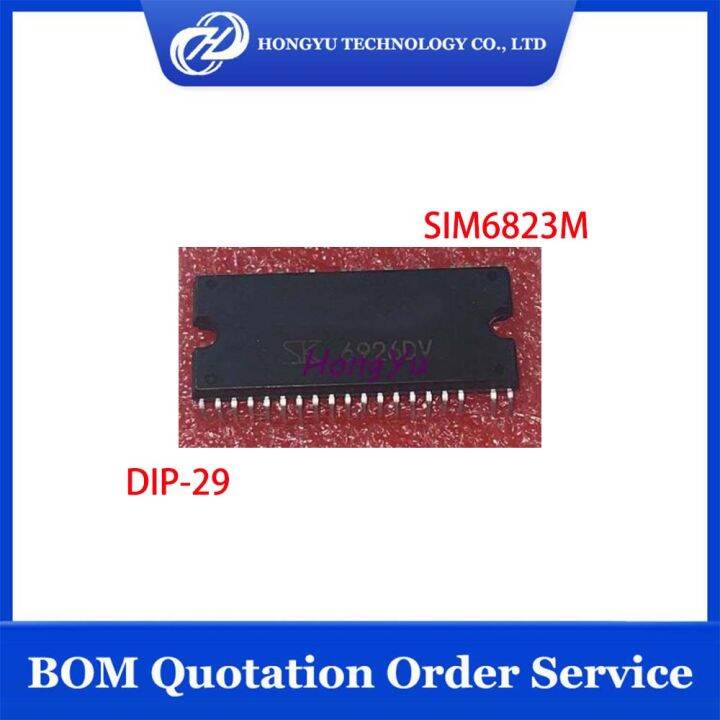 1 - 5 Buah SIM6823M SIM6823 6823 DIP-29 Stok Baru Chip IC Berkualitas ...