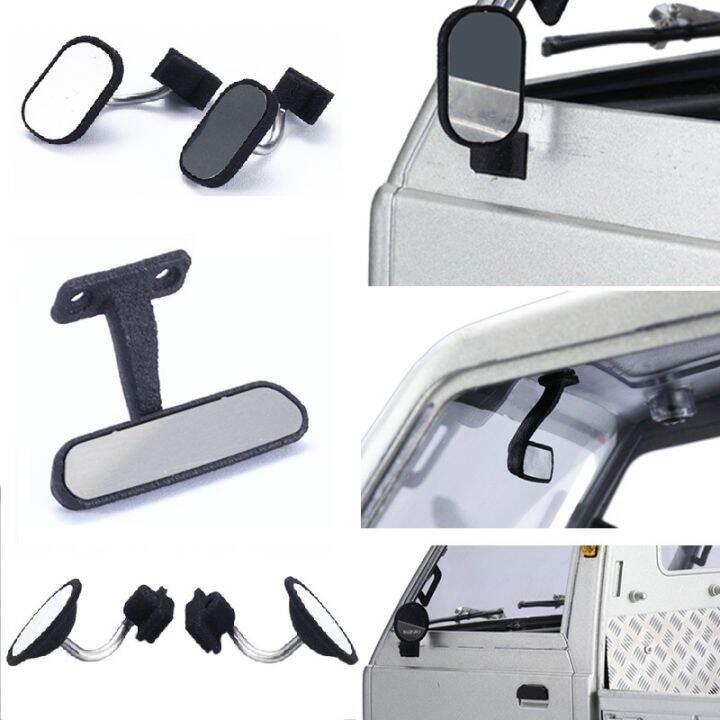 Modified Square Round Shaped Simulation Rearview Mirror for WPL D12 RC ...