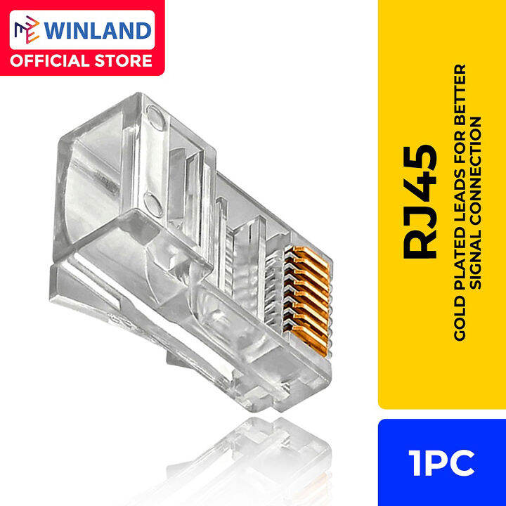 WINLAND RJ45 Connector Network modular Ethernet cable header plug "WLT ...