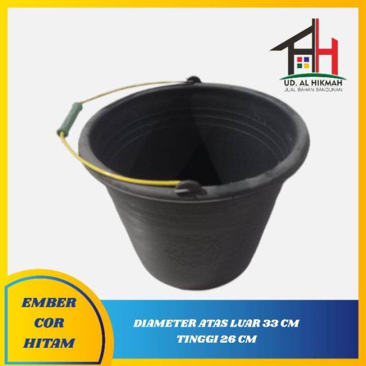 Ember Cor 20 Hitam Ember Timba Plastik Anti Pecah DJP 20 | Lazada Indonesia