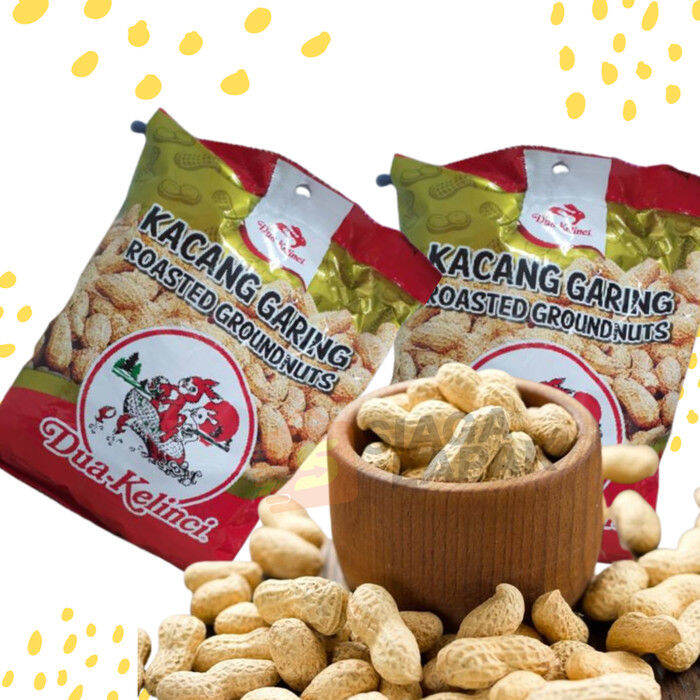 Kacang Kulit Dua Kelinci Original Garing 60gr | Lazada Indonesia