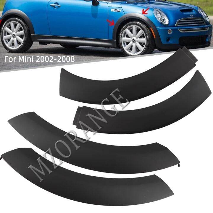 สำหรับ BMW Mini Cooper R50 2002-2008โป่งล้อเล็มคิ้วส่วนบนของบังโคลนที่ ...