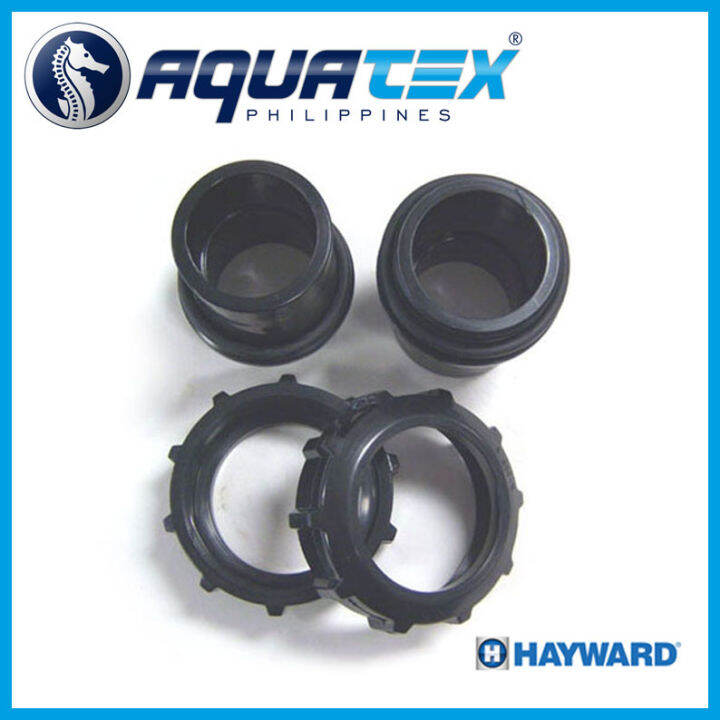 HAYWARD Pool DE Filter Union Connectors DE2400PAK2CS Filter Plumping ...