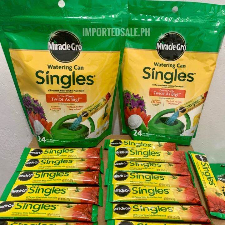 Miracle Gro All Purpose Water Soluble Plant Food Singles 12g Pre ...