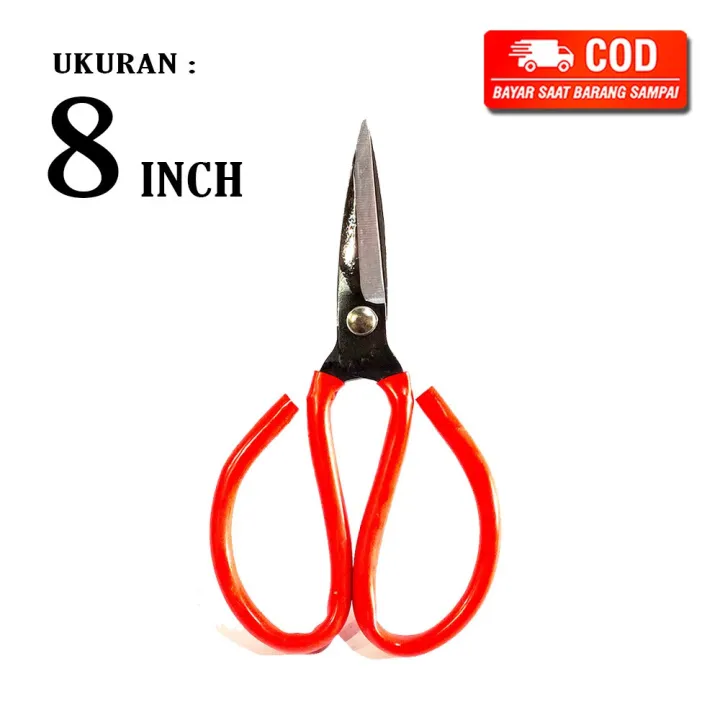 Gunting Kain / Gunting Kulit / Gunting Butterfly / Gunting Serbaguna 21 ...