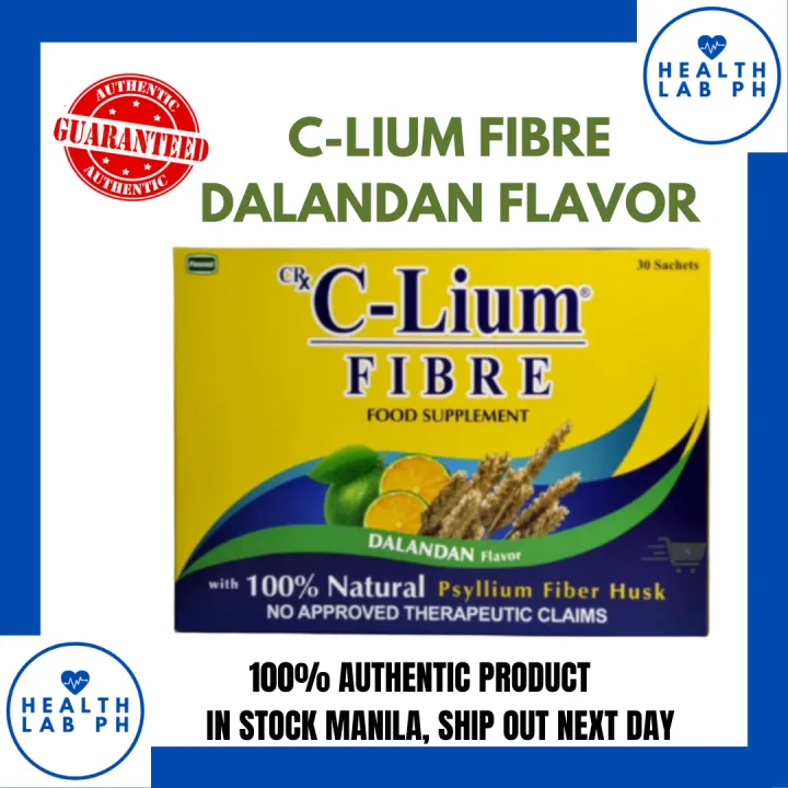 C-Lium Fibre FLAVORED Psyllium Husk CLium Fiber Keto Low Carb, 7 ...