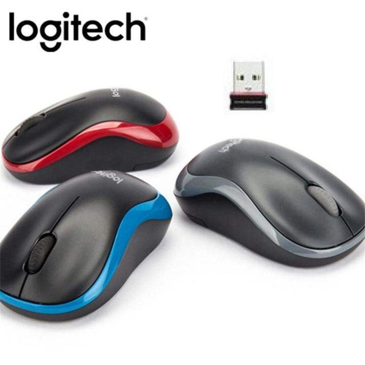 Logitec-h M186 Wireless Mouse Better Grip Ergonomic Design Long Battery ...