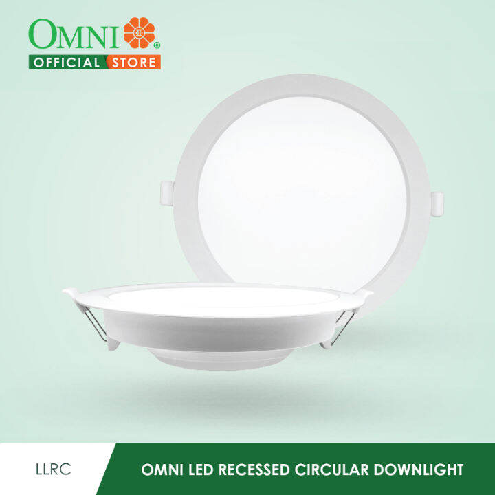 OMNI LED Recessed Circular Downlight - Daylight | Lazada PH