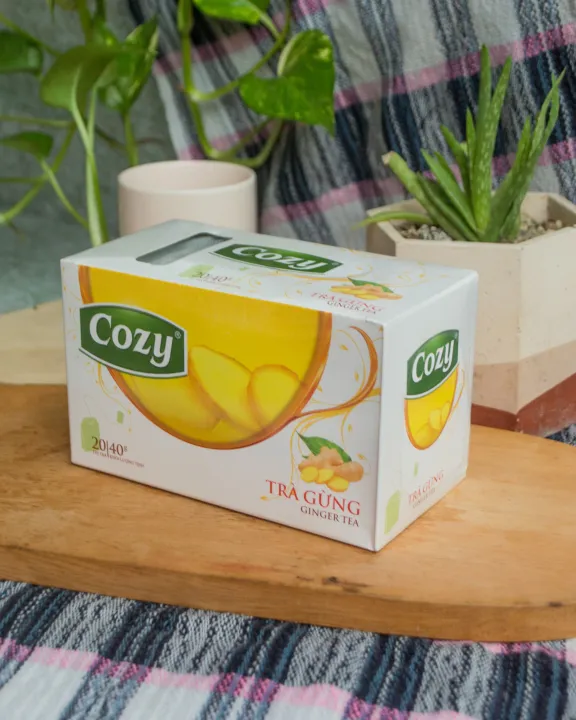 COZY Ginger Flavored Vietnamese Tea (20 tea bags) | Lazada PH