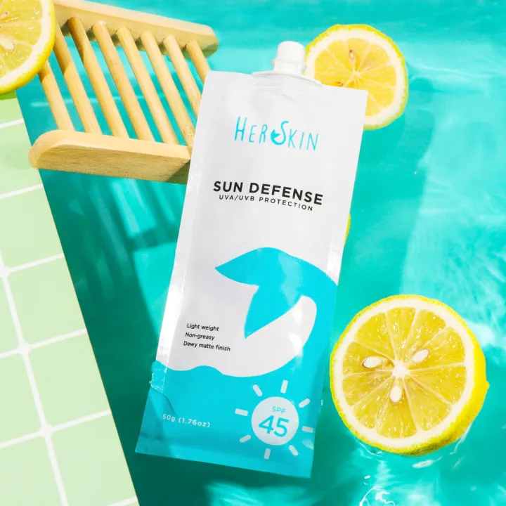 HerSkin Sunscreen Sun Defense UVA/UVB Protection | Lazada PH