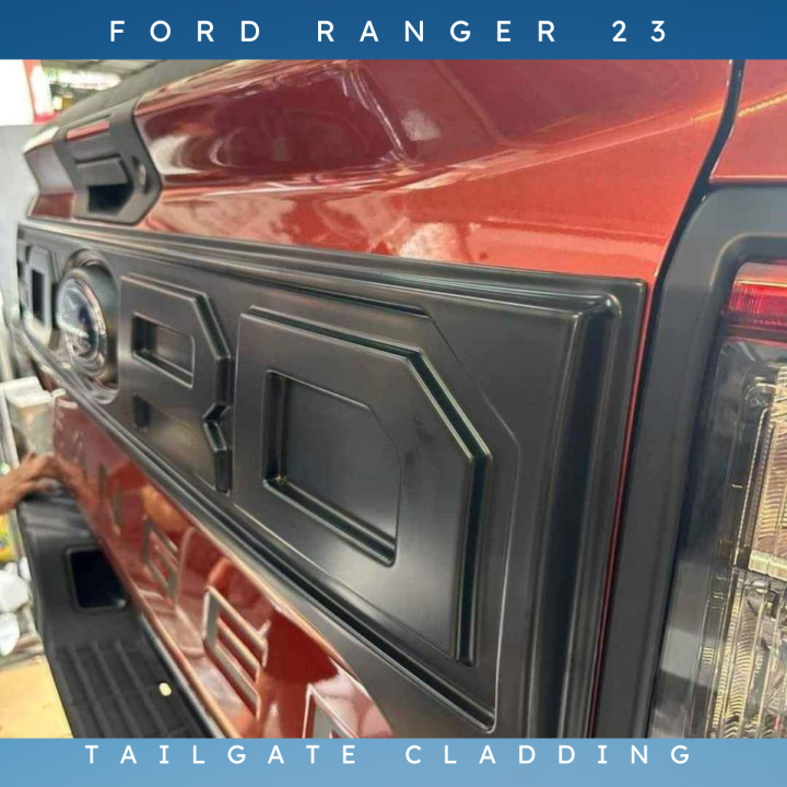 FORD RANGER 2022 -2023 NEXT GEN tail gate cladding | Lazada PH