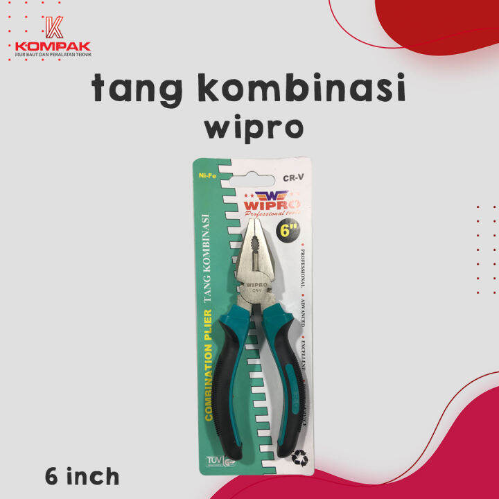 WIPRO Tang Kombinasi 6 inch | Lazada Indonesia