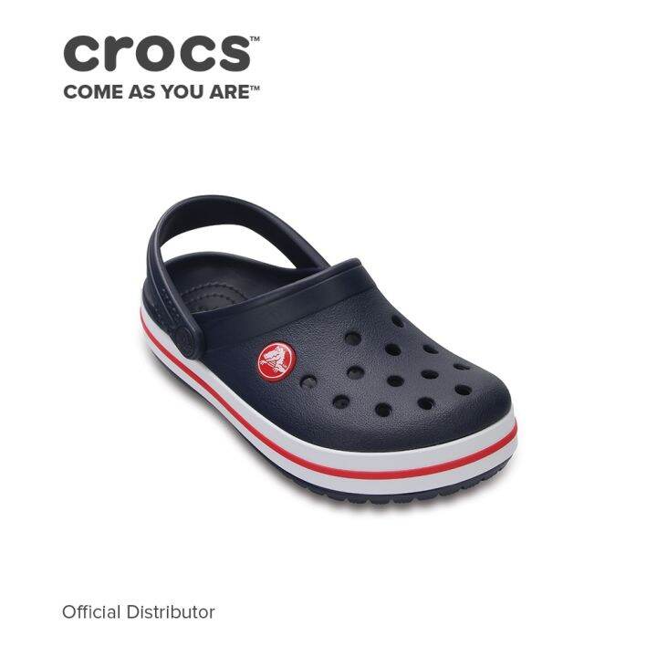 Crocs Kids Crocband Clog in Navy Red | Lazada PH