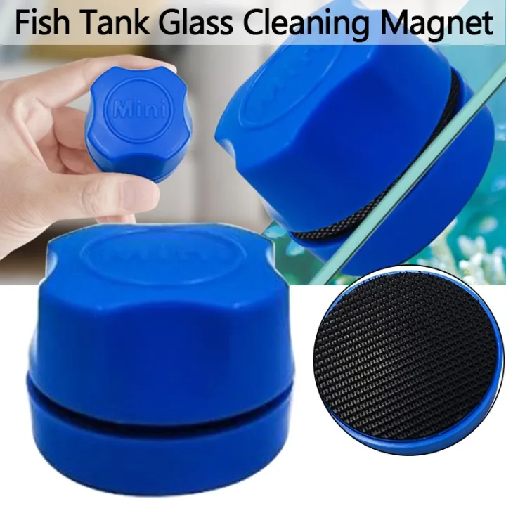 Aquarium Magnetic Brush Glass Floating Algae Scraper Curve Glass ...