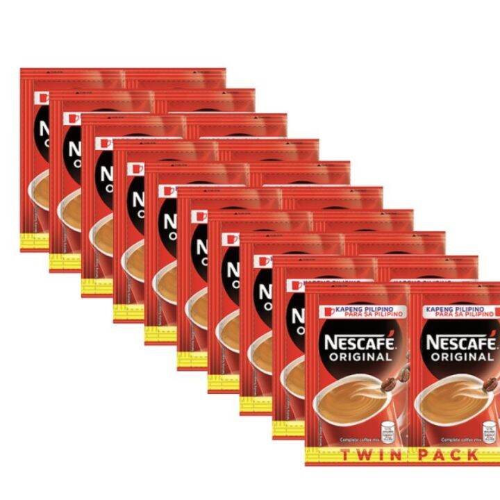 Nescafe Original 3-in-1 Coffee Twin Pack 52g x 10 pcs | Lazada PH