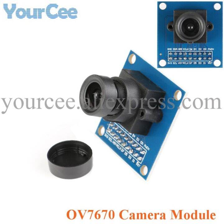 OV7670 Camera Module VGA CIF Auto Exposure Control Display 640X480 For Arduino STM32 Drive ...