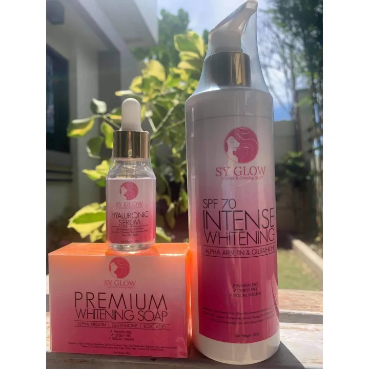 SY GLOW SET LOTION, SERUM,SOAP | Lazada PH