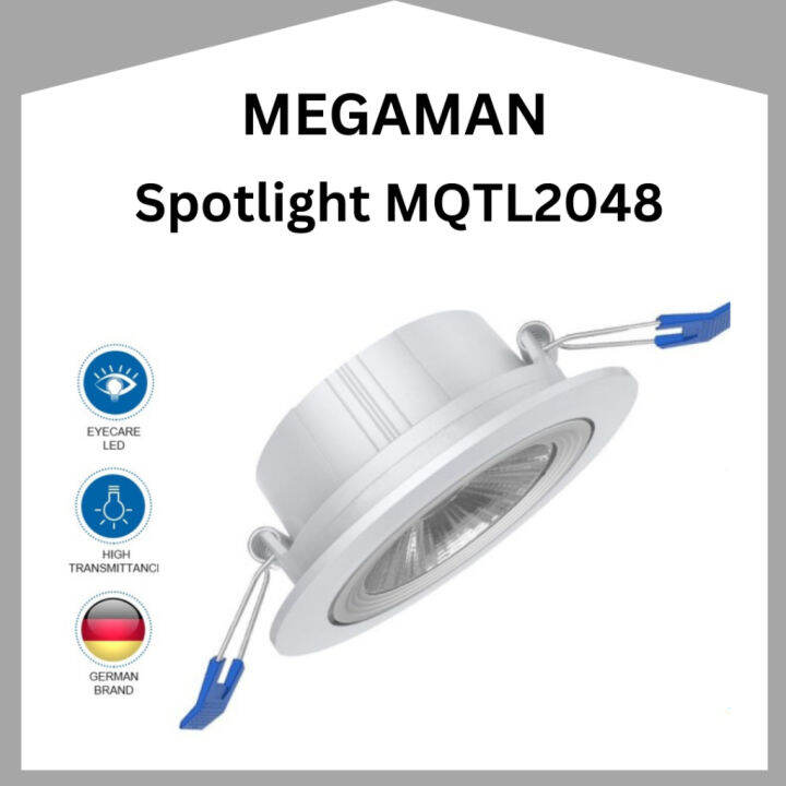 Megaman Spotlight LED MQTL2048 CL 3000K / 5W / 7W | Lazada Indonesia