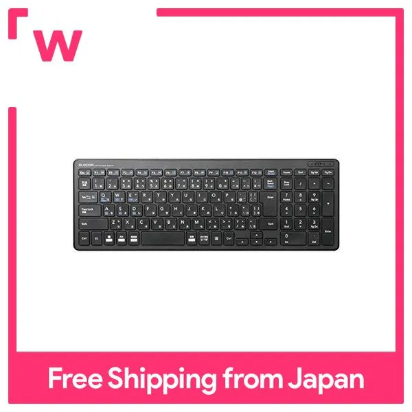 Elecom Keyboard Bluetooth Pantograph คีย์บอร์ดขนาดกะทัดรัด Windows · Mac · IOS · Android รองรับ ...