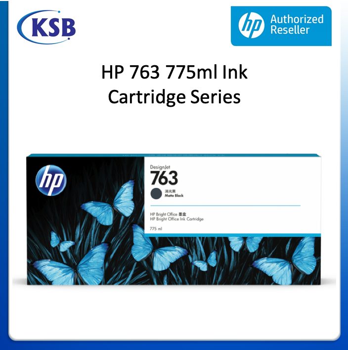HP 763 775-ml Ink Cartridge Series ( CN072A | CN073A ) | Lazada