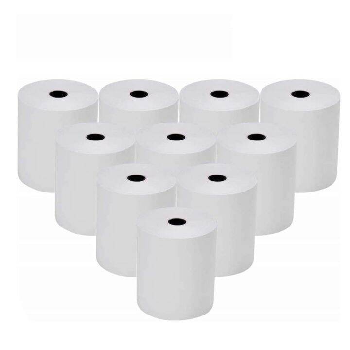 Hot 57x50 50 rolls sales invoice delivery thermal pos carbonless carbon ...