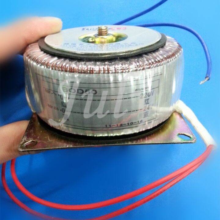 50W toroidal transformer 24V 2.1A BOD high quality iron core all copper enameled wire toroidal ...