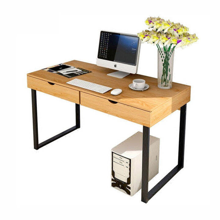 "Sleek and Functional Desktop Computer Desk with Office Drawer ...