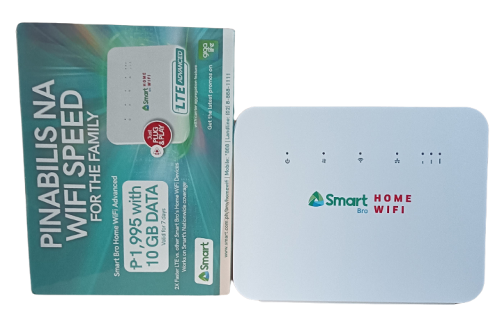 SMART Bro (Boosteven R281) Home WiFi LTE-Advanced w/ FREE! 10GB data for 7days | Lazada PH