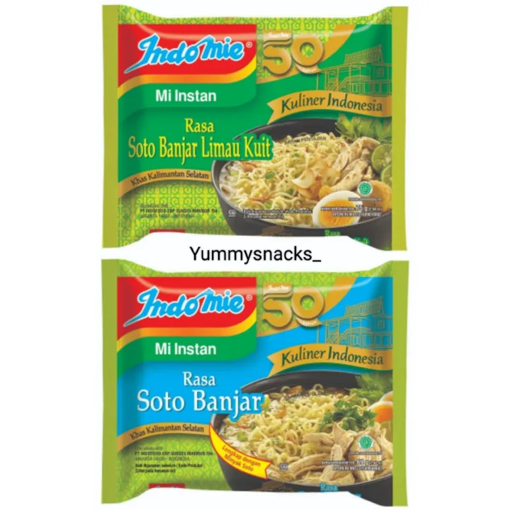 Indomie Soto Banjar Limau Kuit, Indomie Soto Banjar, Indomie Goreng ...
