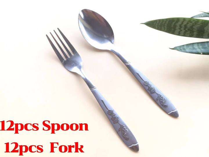 Stainless Steel Table Spoon Cutlery Spoon Table Ware Set Of 12pcs Spoon