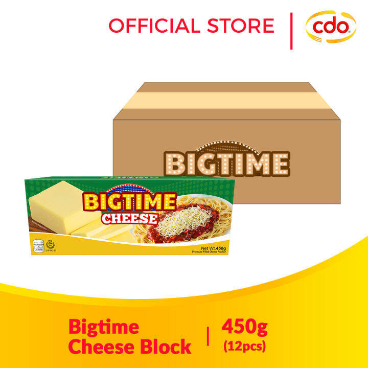 CDO BIGTIME Cheese 450g x 12 | Lazada PH