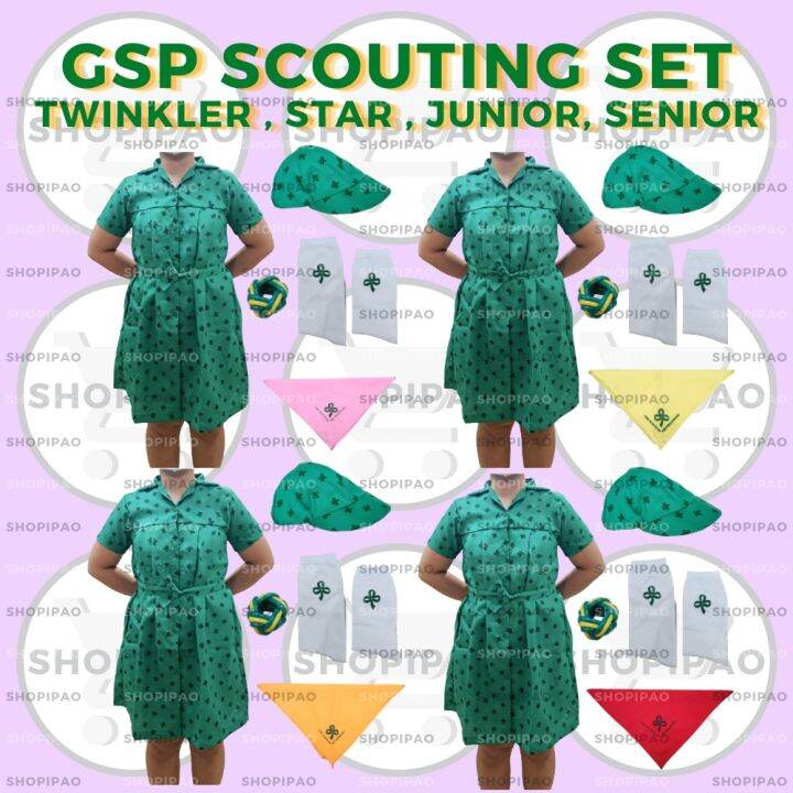 SPP GSP Dress Scouting Type A Set Girl Scout Twinkler Star Junior ... SPP GSP Dress Scouting Type A Set Girl Scout Twinkler Star Junior ...