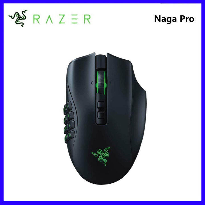 Original Razer Naga Pro Modular Wireless Gaming Mouse For Gaming