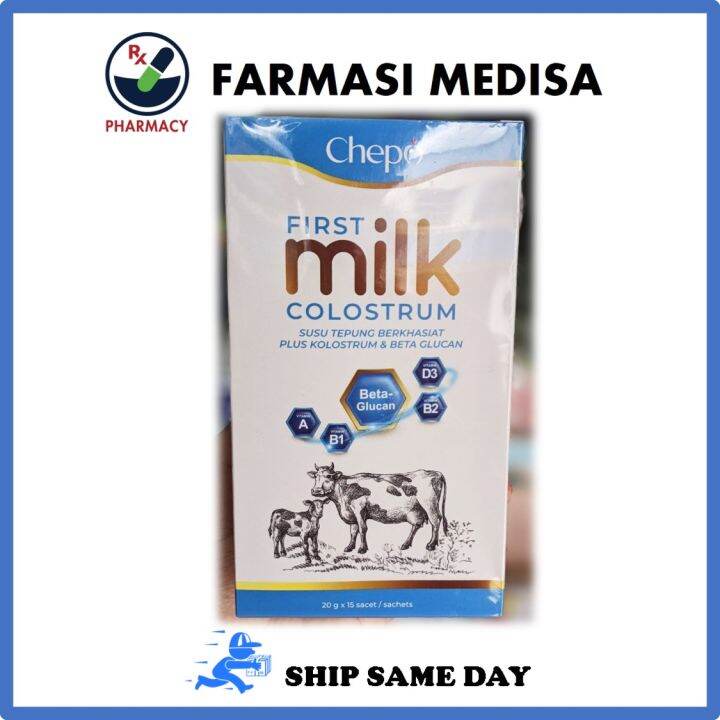Chepo First Milk Colostrum Susu Tepung + Kolostrum Beta Glucan 15 ...