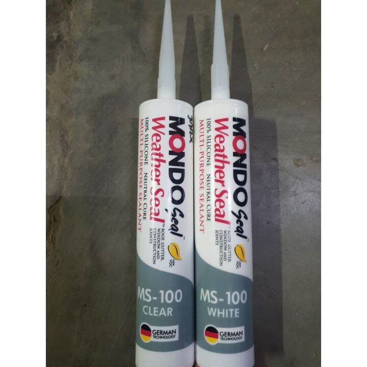 Davies MONDO Sealant Weather Seal (Gray, Bronze, White, Black & Clear) 300ML | Lazada PH