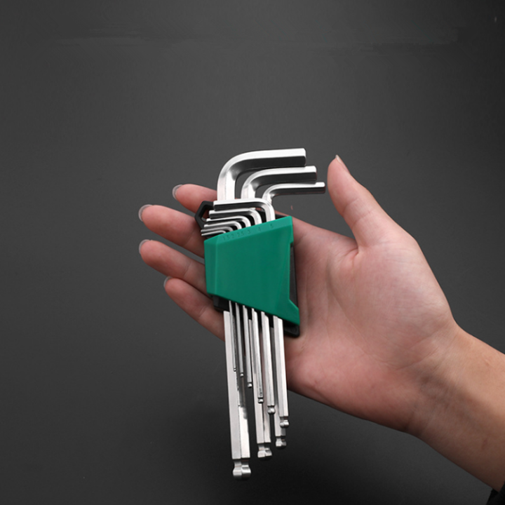 Hex Key Set ชุดประแจหกเหลี่ยม 9 ชิ้น | Lazada.co.th