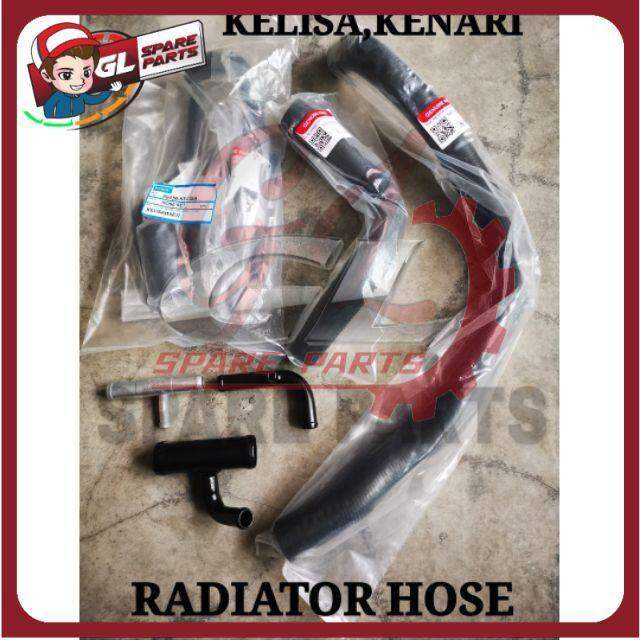 RADIATOR HOSE SET (ORIGINAL) PERODUA KELISA KENARI KELISA 2003 D84A ...