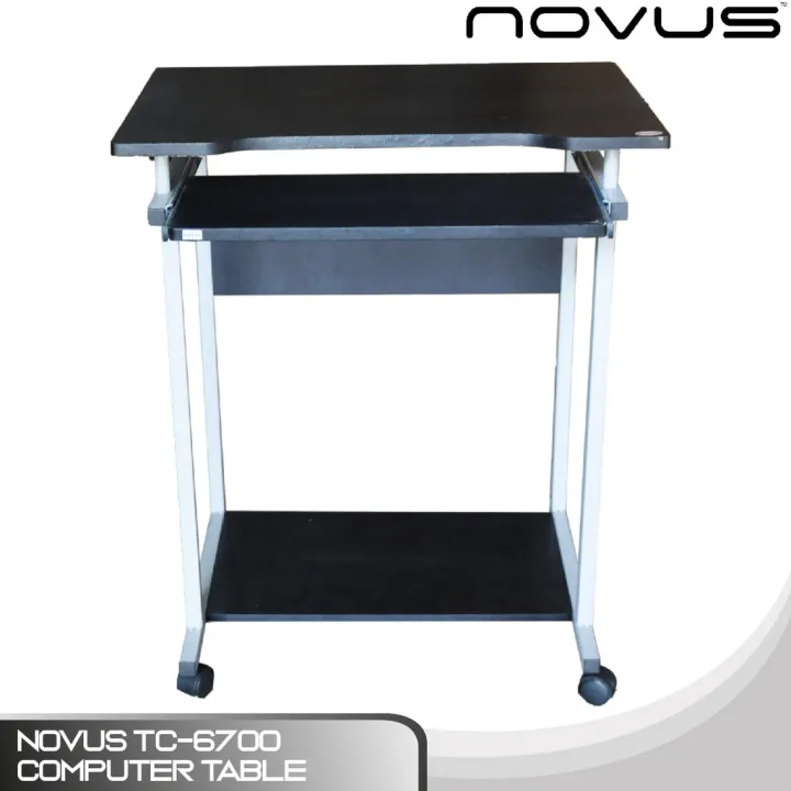 【Ready Stock】 Novus Computer Table TC-6700 Black office Table | Lazada PH