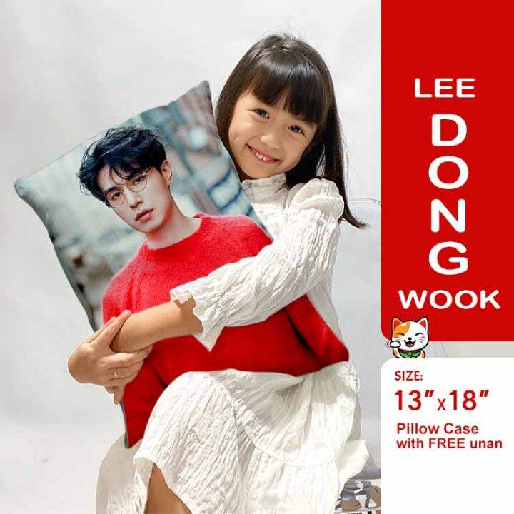 LEE DONG WOOK Pillow Big Size inches with FREEbies | Lazada PH