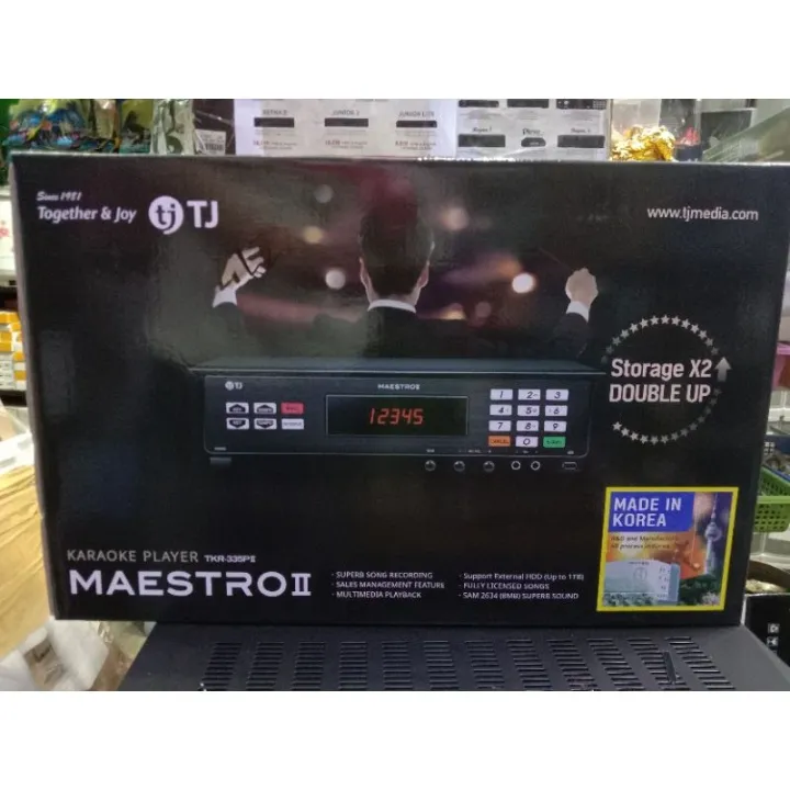 TJ Media MAESTRO 2 TKR-335P with Built in 32G SD CARD with Free ...